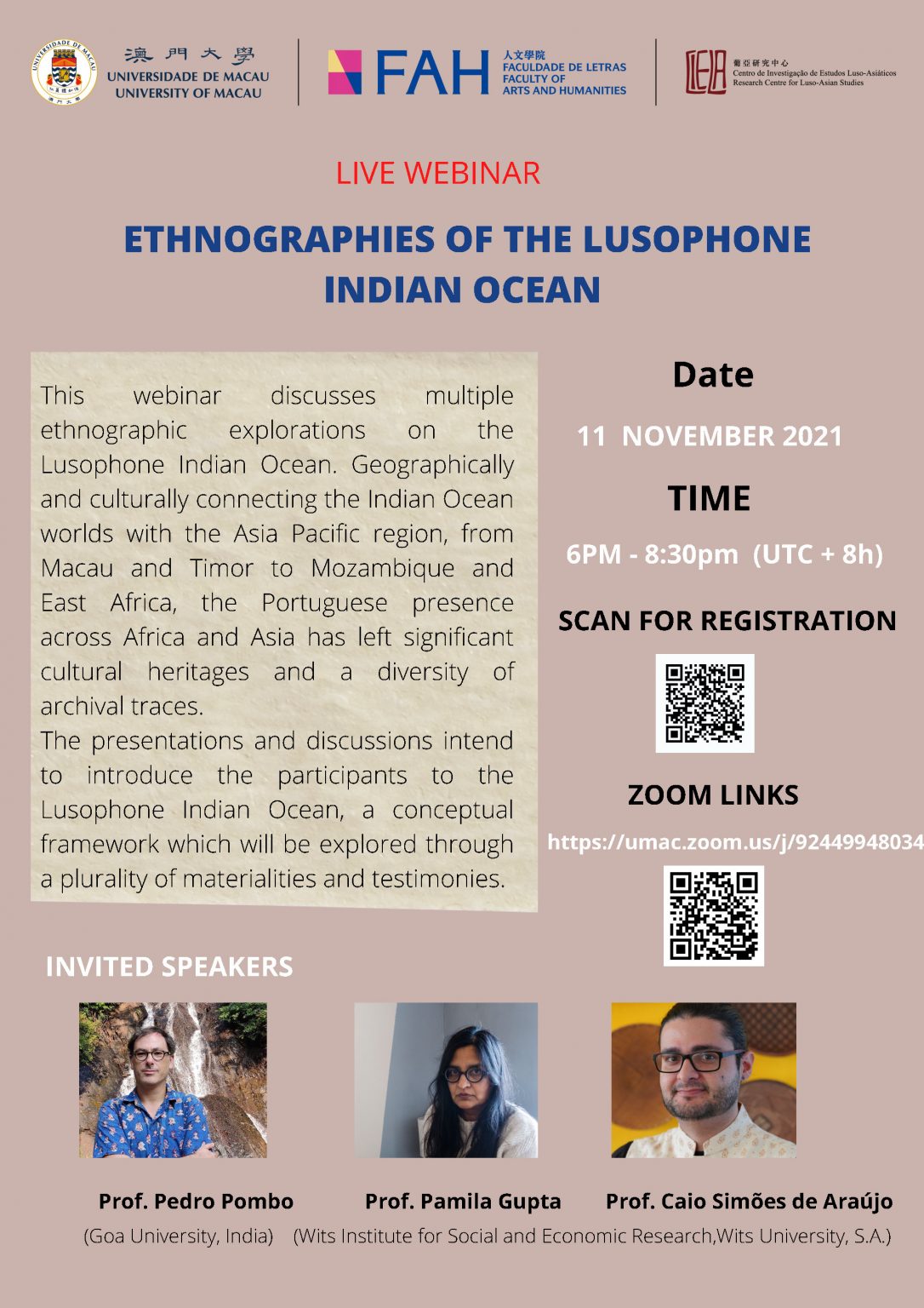 FAH-DPORT-CIELA: ETHNOGRAPHIES OF THE LUSOPHONE INDIAN OCEAN - Faculty ...