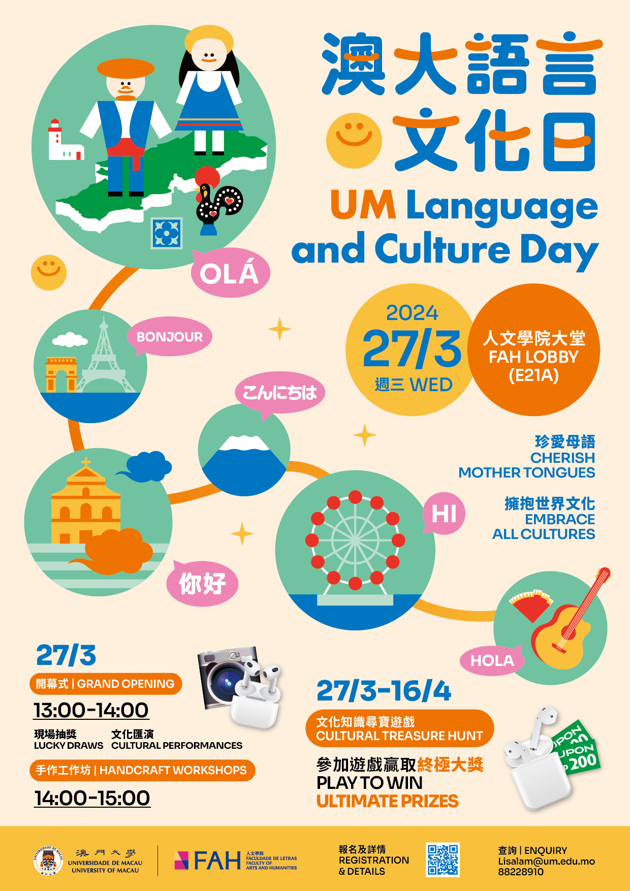 UM Language and Culture Day 2024 - Faculty of Arts and Humanities ...