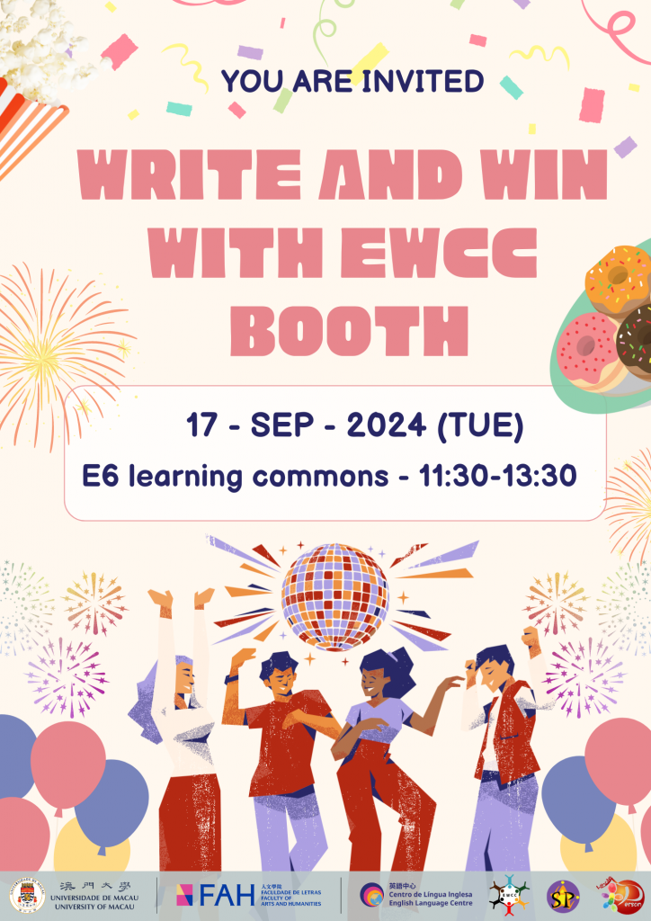 EWCC-ELC: English Writing and Communication Centre Promotional Booth ...