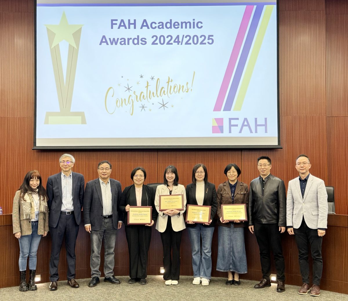 Congratulations to FAH Academic Awards Winners 2024/2025 - Faculty of Arts and Humanities ...